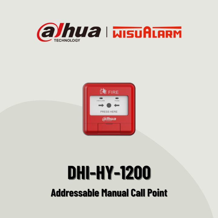 Fire Alarm Control Panel Dahua Manual Call Point Simple installation ...