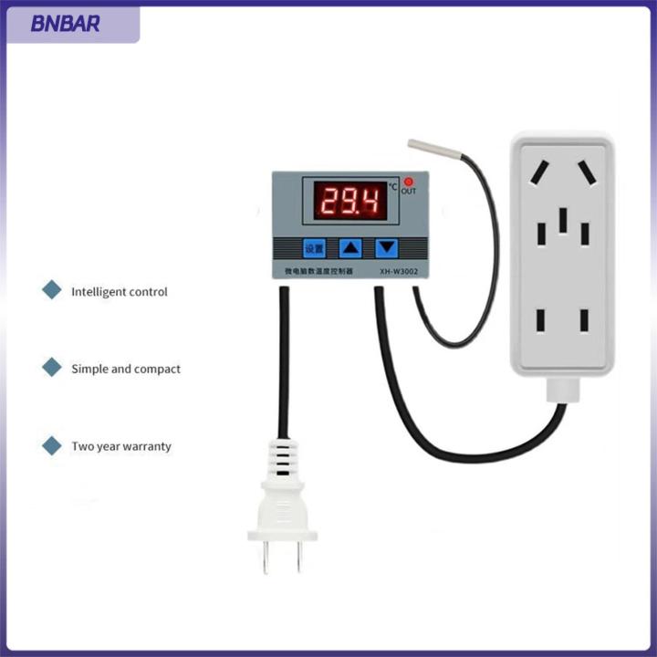 BNBAR Electronic Temp Control Socket Thermostat Heating and Cooling ...