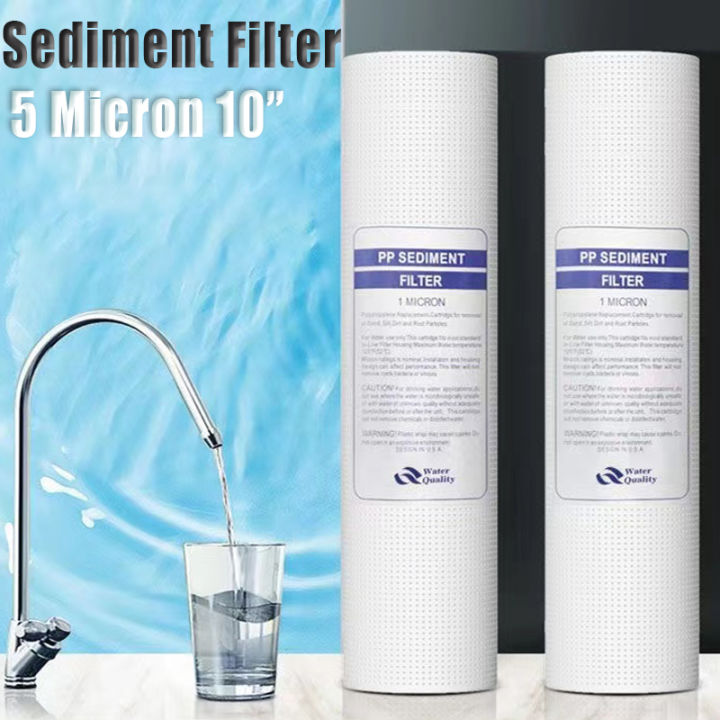 PP Sediment Water Filter Replacement Cartridge Filter Refill 5 micron ...