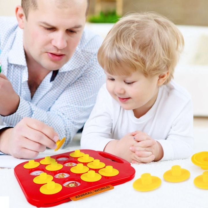 YOUSHI TOP Early Education Memory Pairing Game Plastic Memory Training ...
