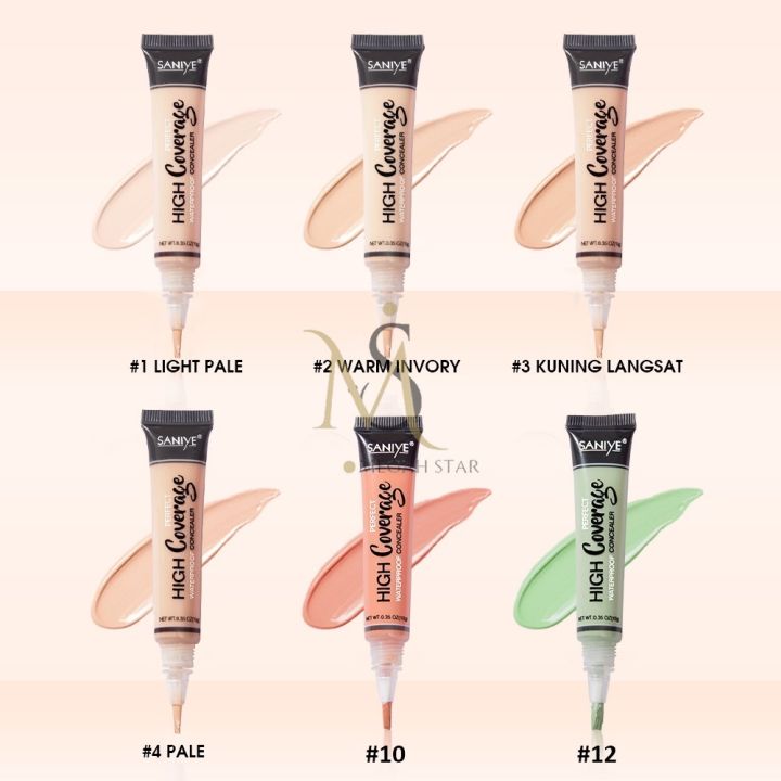 Saniye High Coverage Liquid Concealer BPOM | Lazada Indonesia