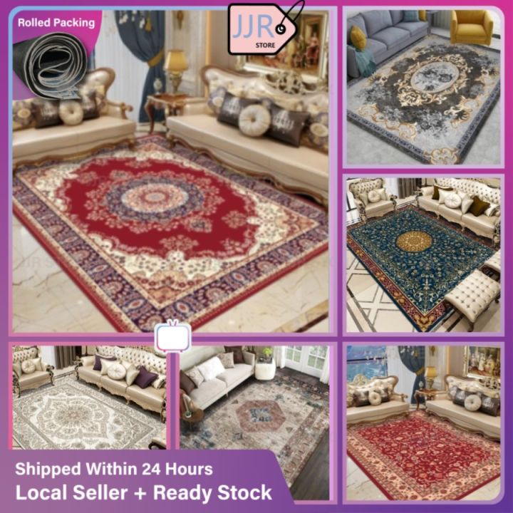 [JJR Store] Karpet Velvet Saiz M/L/XL Carpet Velvet Size M/L/XL Nordic ...