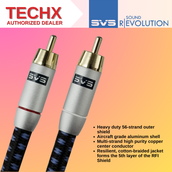 SVS SoundPath Premium RCA Subwoofer Cable | Lazada