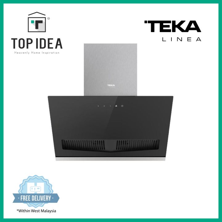 TEKA LINEA LVT 90 Vertical Hood | 1,400m³/hr Suction Power | Self Clean ...