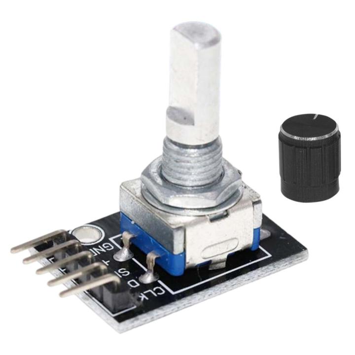KY-040 360 Degrees Rotary Encoder Switch Module 5V Brick Sensor Switch ...