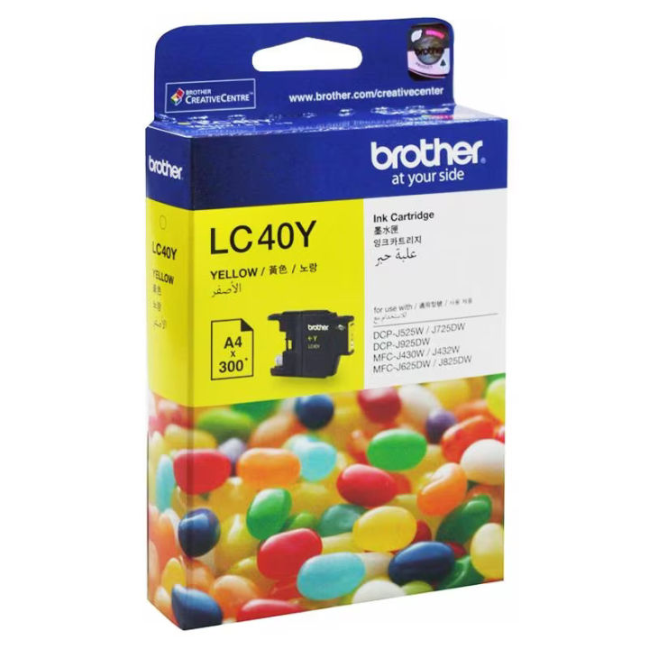 ตลับ BROTHER LC 40 Y (Original) | Lazada.co.th
