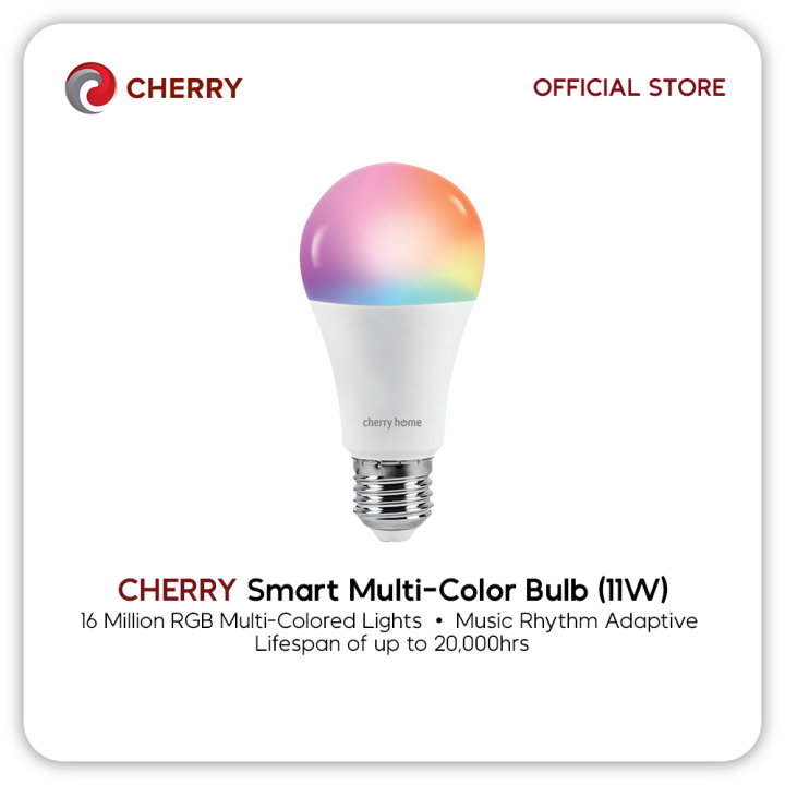 CHERRY Smart Multi-Color Bulb (11W) | Lazada PH