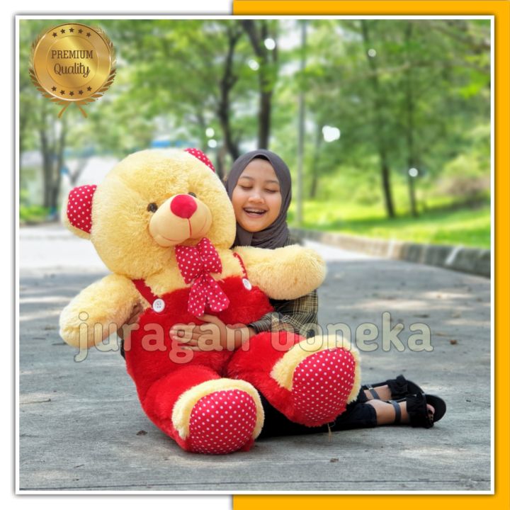 Boneka Teddy Bear Ukuran Jumbo 1 Meter | Lazada Indonesia
