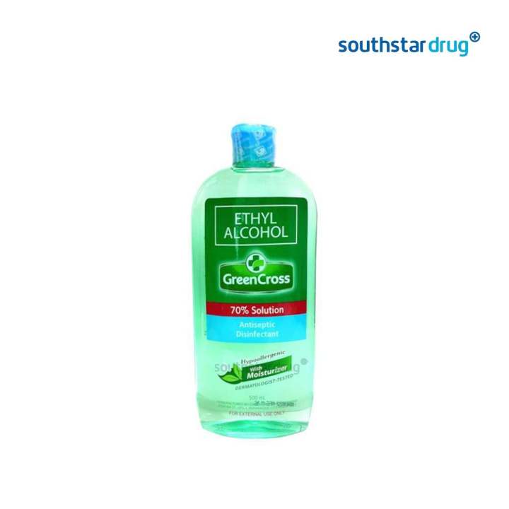 Green Cross 70% Ethyl Alcohol 500 ml | Lazada PH Green Cross 70% Ethyl Alcohol 500 ml | Lazada PH