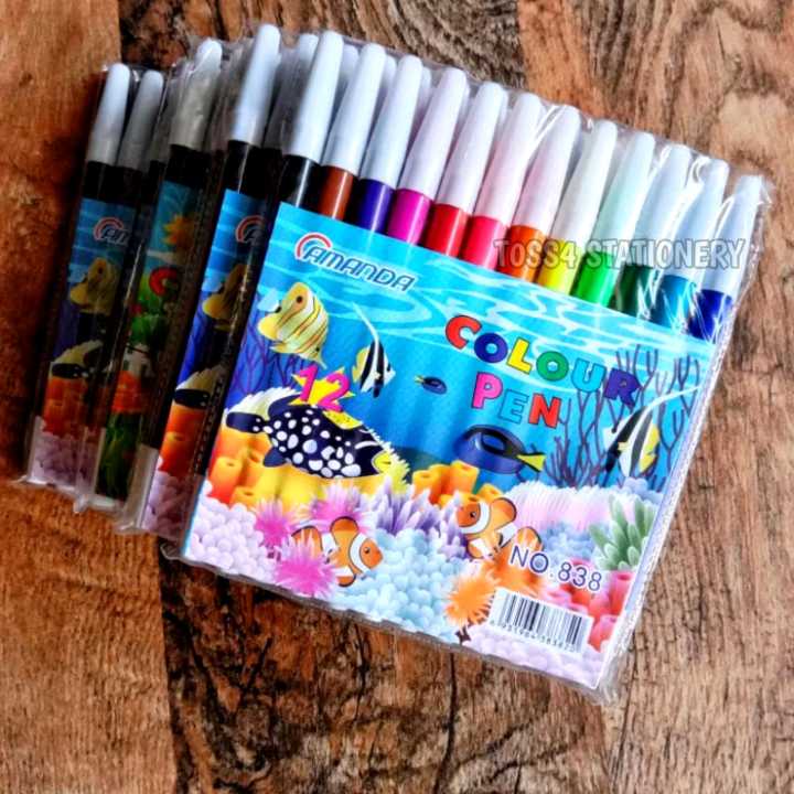 Hightune spidol acrylic marker Spidol Akrilik Spidol Pastel Pulpen ...