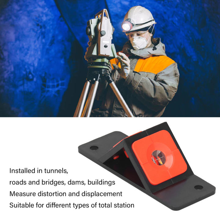 45 Degree Prism Total Station Mini Prism Enhanced Reflection Ability ...