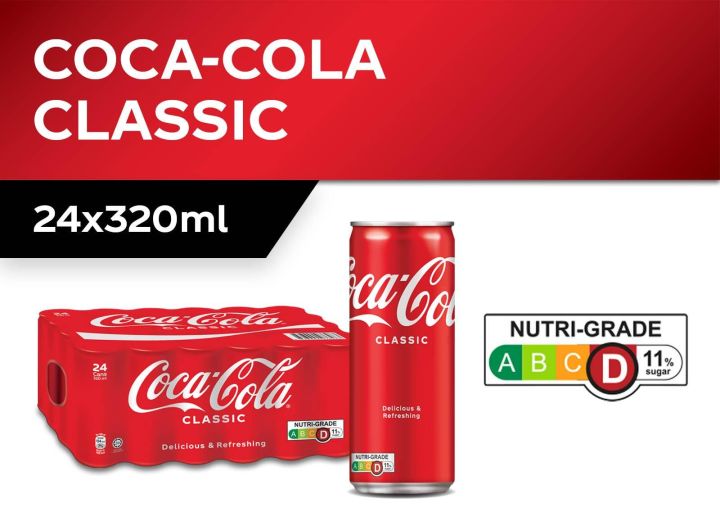Coca-Cola Classic (24 x 320ML) - Case [Packaging May Vary] (Laz Mama Shop) | Lazada Singapore