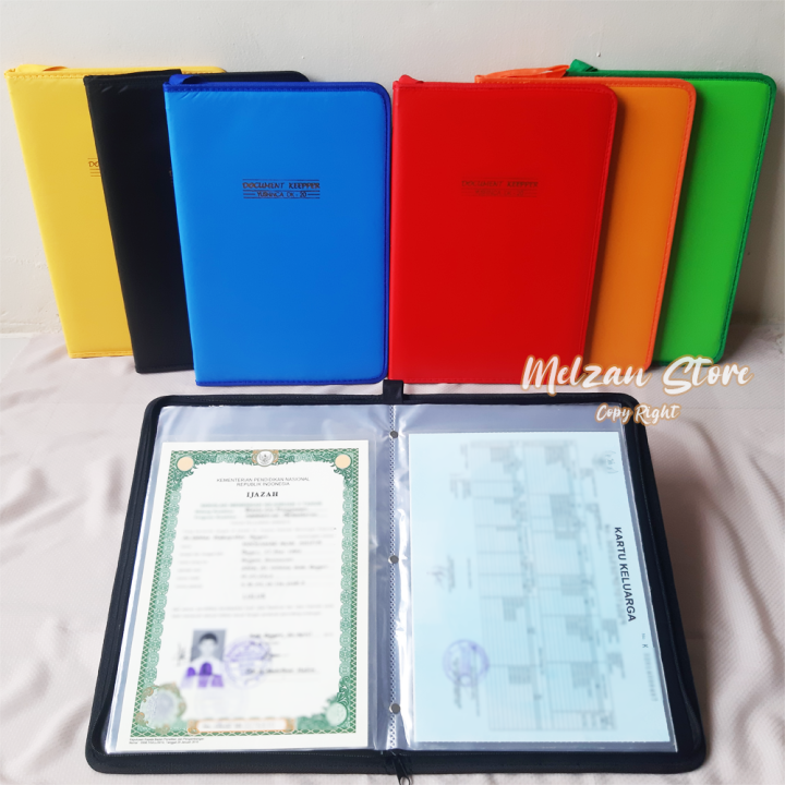 Dokumen Keepper Ukuran Folio isi 20 Lembar / Map Ijazah / Map KK / Map ...