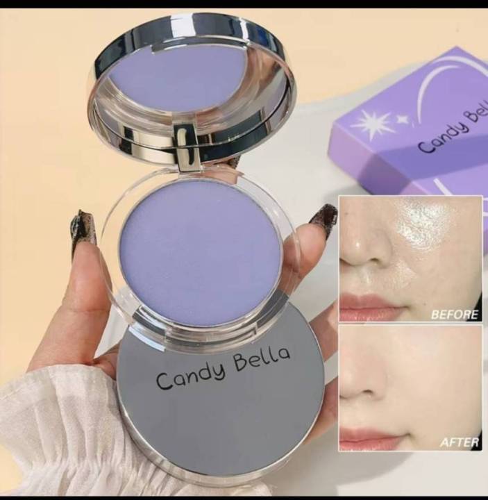CANDY BELLA แป้งม่วงเนื้อเจล ไพรเมอร์เบลอรูขุมขน บล็อกความมัน กันน้ำกัน ...