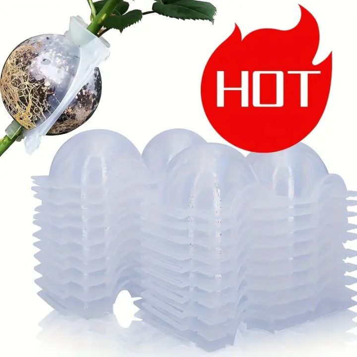 5/10Pcs (5cm 8cm 12cm) High Pressure Propagation Plant Rooting Ball ...
