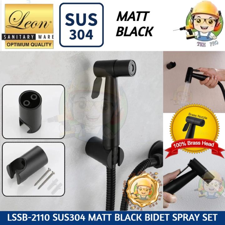 Isano LSSB-2110 Bidet Spray Set with SUS304SUS304 Matt Black | Lazada