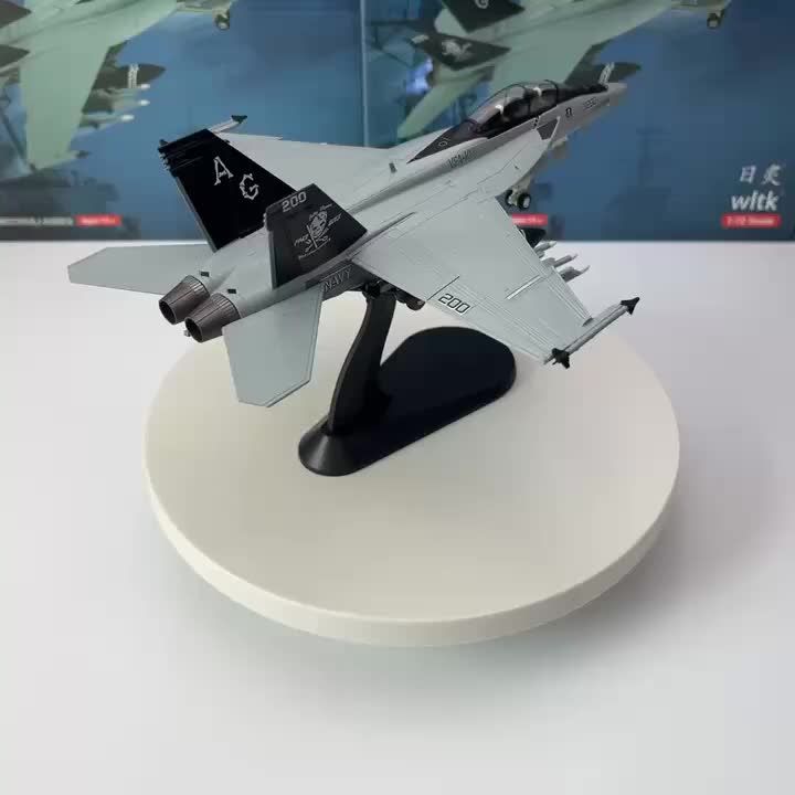 1/72 US Army F/A-18F F-18 Super Hornet F18 Shipborne Fighter Finished ...