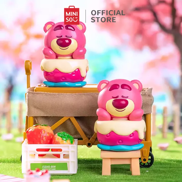 Miniso x Disney Lotso Collection 3D Fridge Magnet Kotak Buta Blind Box ...