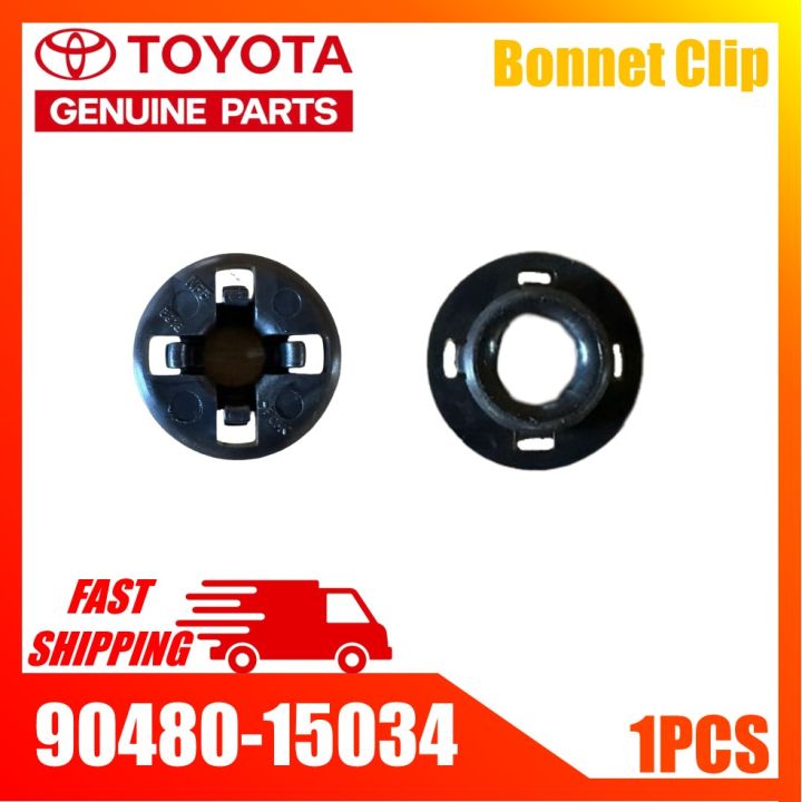 Genuine Toyota Front Bonnet / Hood Clip 90480-15034 ( 1PCS ) – Clip ...