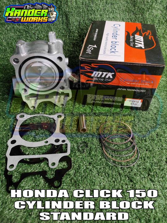 HONDA CLICK 150i STANDARD CYLINDER BLOCK SET | Lazada PH