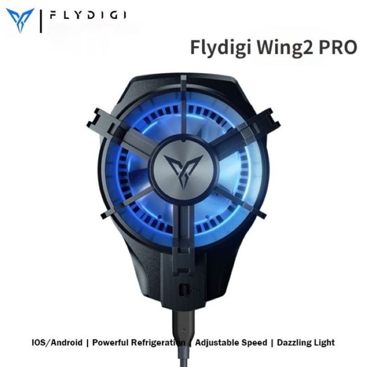 Flydigi Wasp Wing 2 PRO Cooling system Wired Mobile Cooling Fan Adjustable Speed of Wind Mobile ...