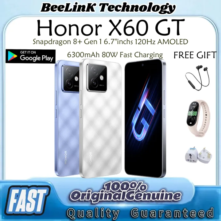 Honor X60 GT 5G Smartphone | Snapdragon 8+ Gen 1 | 6.7"inchs 120Hz ...
