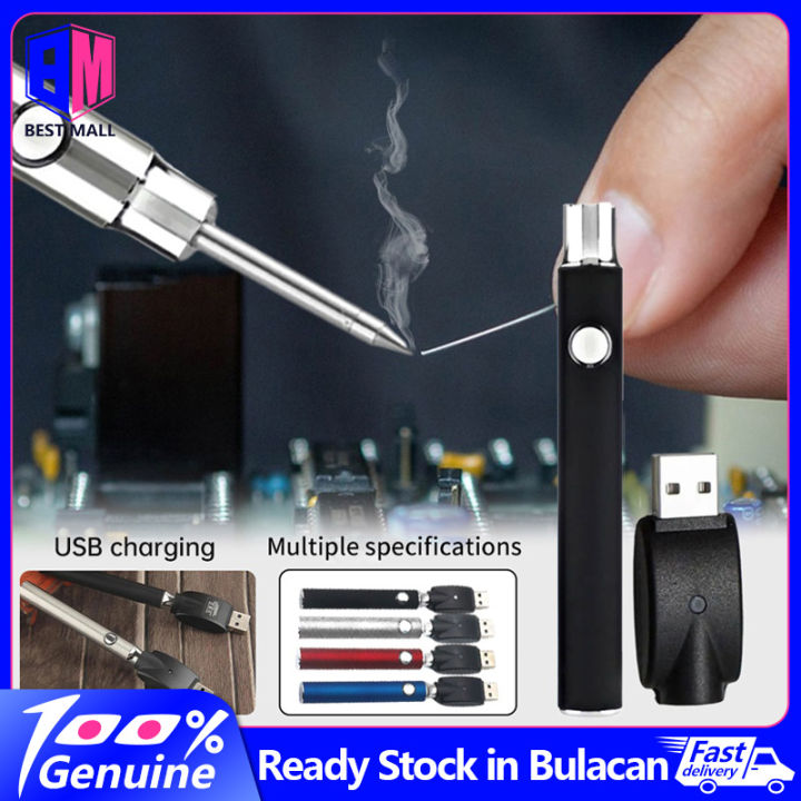 [🇵🇭 Stock&COD] 350mAh 510 Thread Battery Pen Solder Iron Shaped Button ...