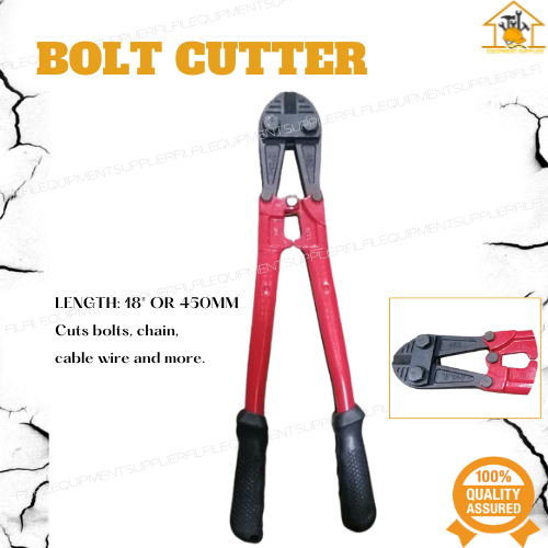 Bolt Cutter 18" Heavy Duty Bolt Cutter (450mm) | Lazada PH