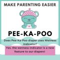 [Bundle of 4] Pee-Ka-Poo Taped Diapers (80pcs) | Ultra-Thin & Rash-Free ...