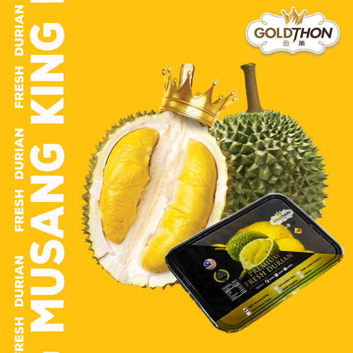 [KLANG VALLEY ONLY 只限雪隆区] 300g Fresh Musang King 新鲜猫山王榴莲 | Lazada