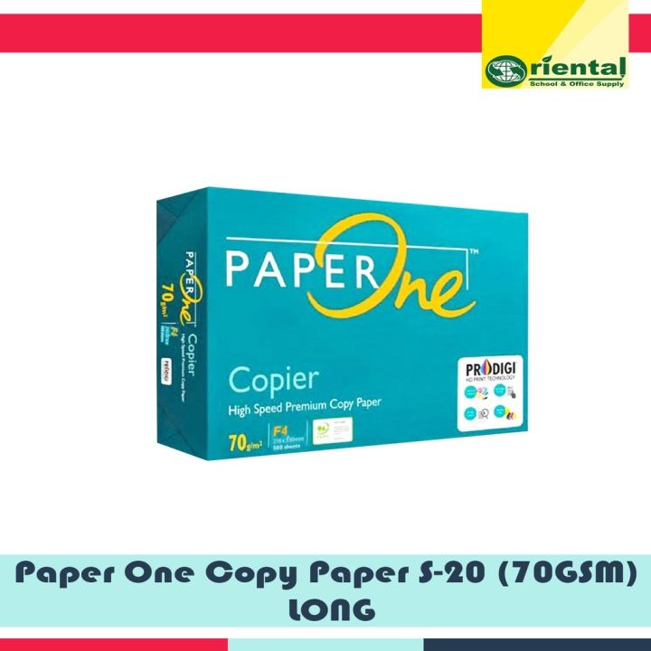Paper One Bond Short and Long - Copy Size Letter Legal Sub 20 / 70 gsm ...