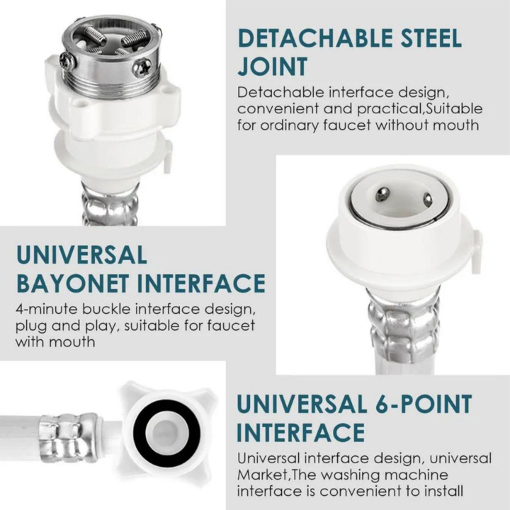 Lipygian Washing Machine Water Inlet Pipe Automatic Washing Machine ...