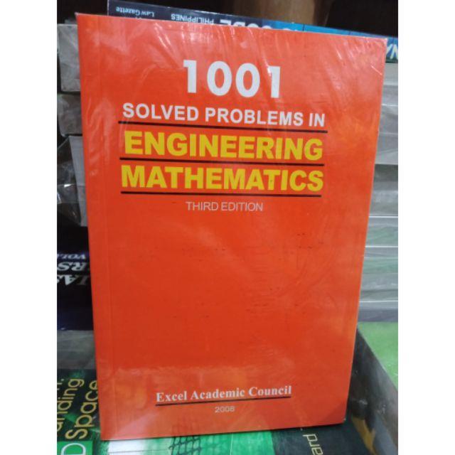 1001 Solved Problems In Engineering Mathematics Excel | Lazada PH