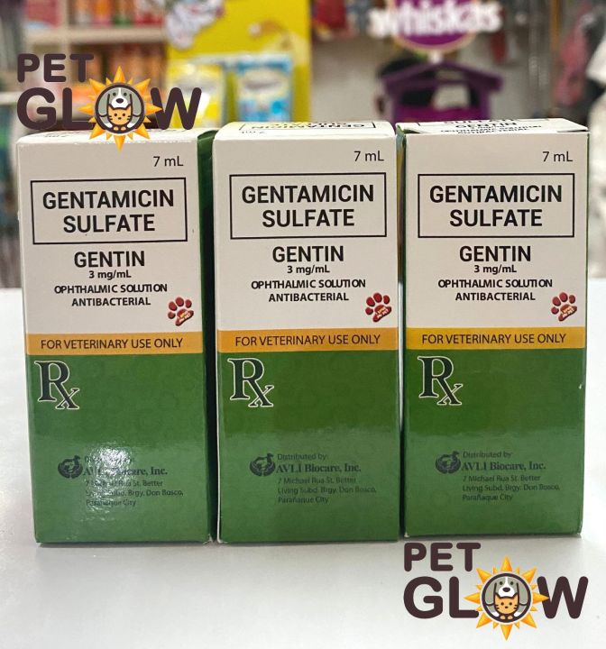 NEW PRODUCT! GENTIN PET OPTHALMIC SOLUTION 7mL | Lazada PH
