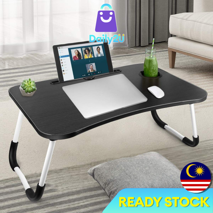 🐻DAILY2U🐻 Meja Belajar Foldable Table Laptop table Study Table Meja ...