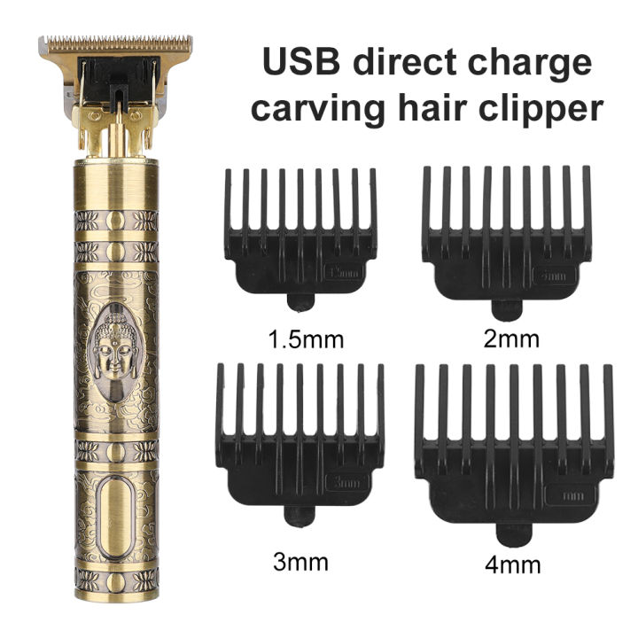 Electric Hair Clipper Barber Hair Cutting Machine Profession Baldheaded ...