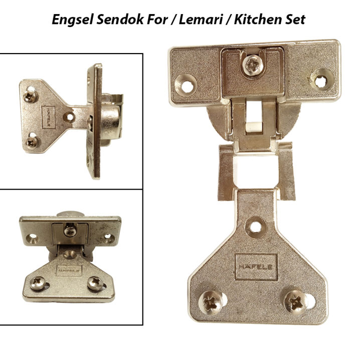 Engsel Sendok Mini 26 mm isi (1 pcs) / Engsel Pintu Lemari Kecil Free ...