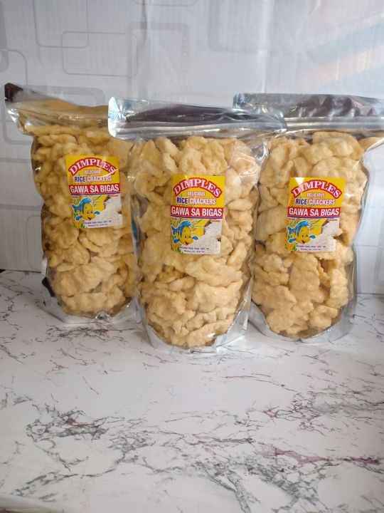 DIMPLE RICE CRACKERS (SET OF 3) | Lazada PH