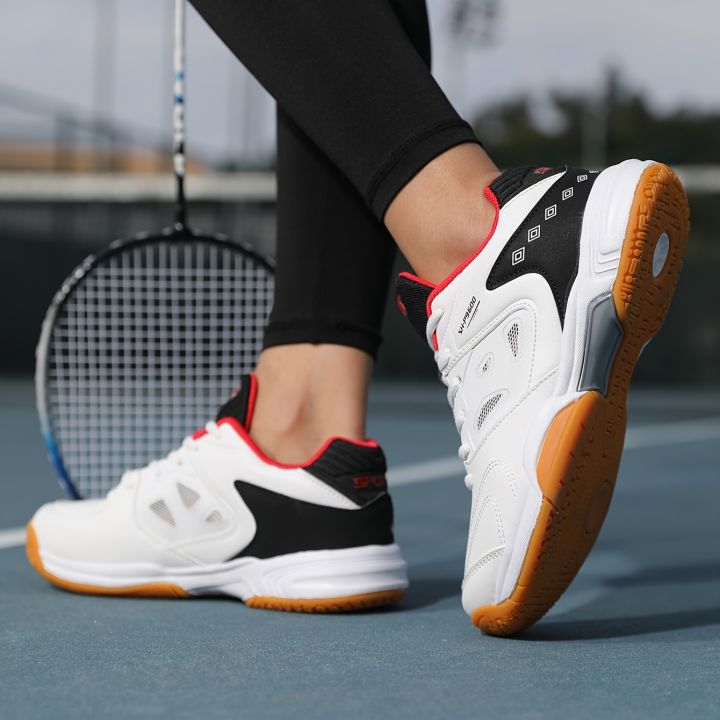 Elite Sports Badminton Shoes - Ultra-Lightweight Design, High-Traction ...
