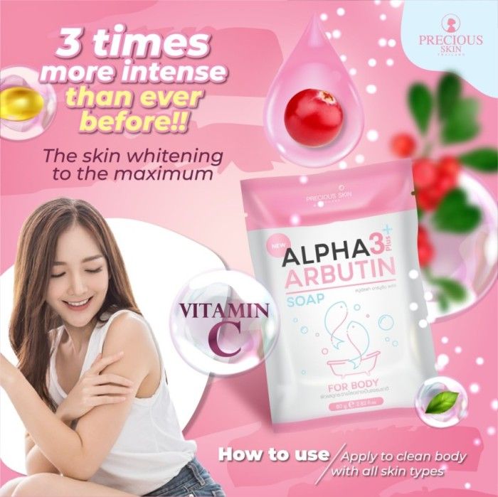 ALPHA ARBUTIN SABUN BATANG MANDI 80GR - SABUN ALPHA ARBUTIN ORIGINAL ...