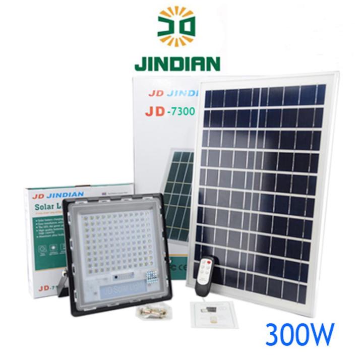 Jindian JD SERIES 40W/70W/120W/200W/300W RC Solar Street Light with Solar Panel | Lazada PH
