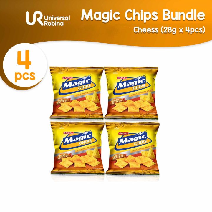 4 x Magic Chips Cheese (28g) | Lazada PH