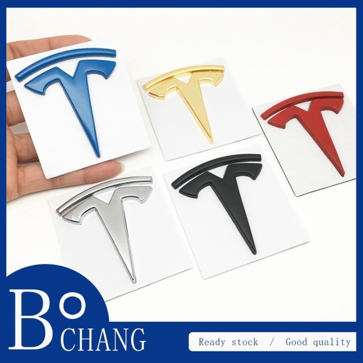 Tạo kiểu cho xe 3D kim loại cho Tesla dán mô hình S mô hình x 3 p100d ...