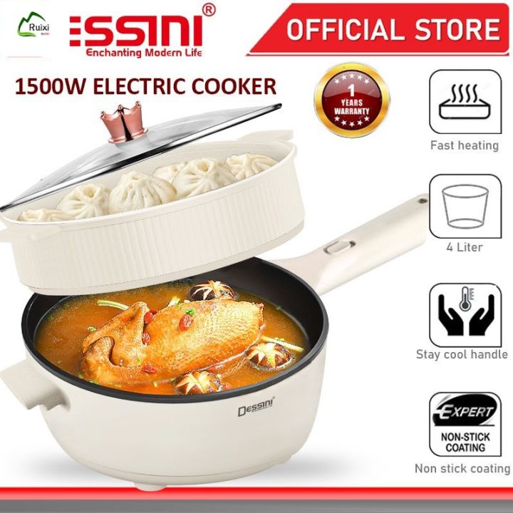 DESSINI 1500w Induction Cooker with Touch Control Panel - Efficient and ...