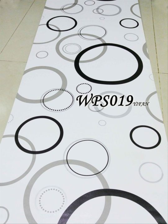 WPS019 Wallpaper Stiker Dinding Ruang Tamu Wallpaper Sticker Dekorasi ...