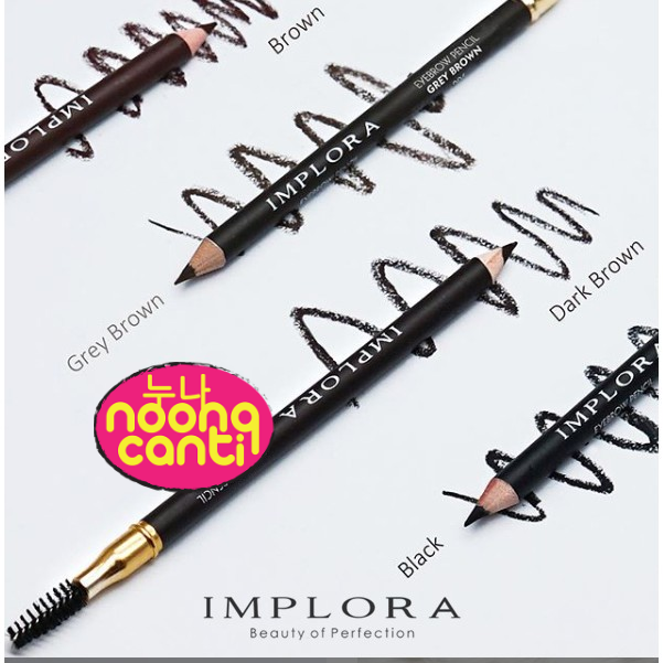 Implora Pensil Alis Eyebrow Pencil | Lazada Indonesia
