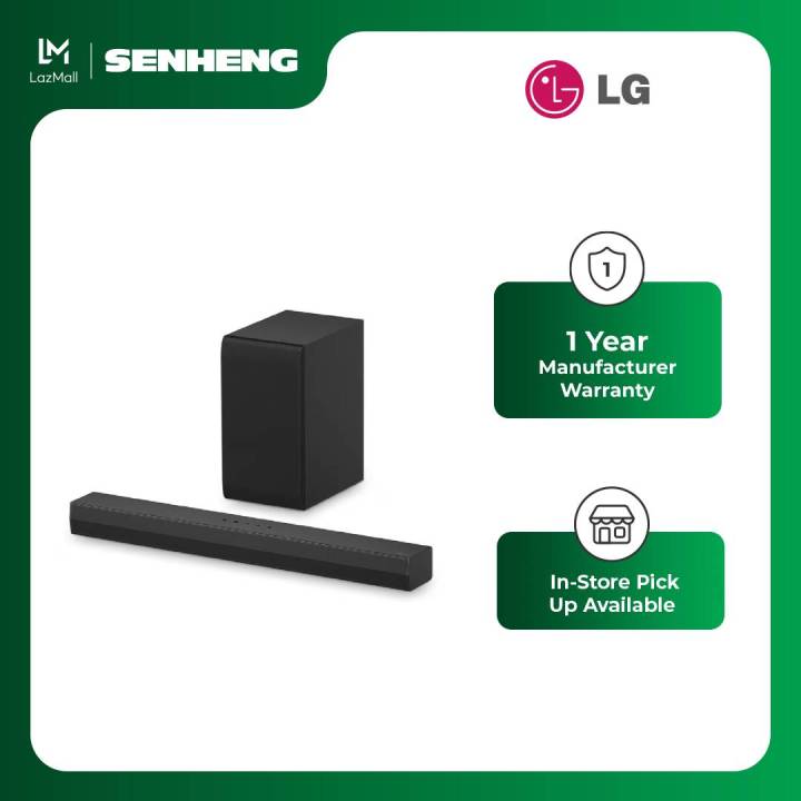 LG S40T Soundbar 300W 2.1ch Sound Bar with Dolby Digital and DTS ...