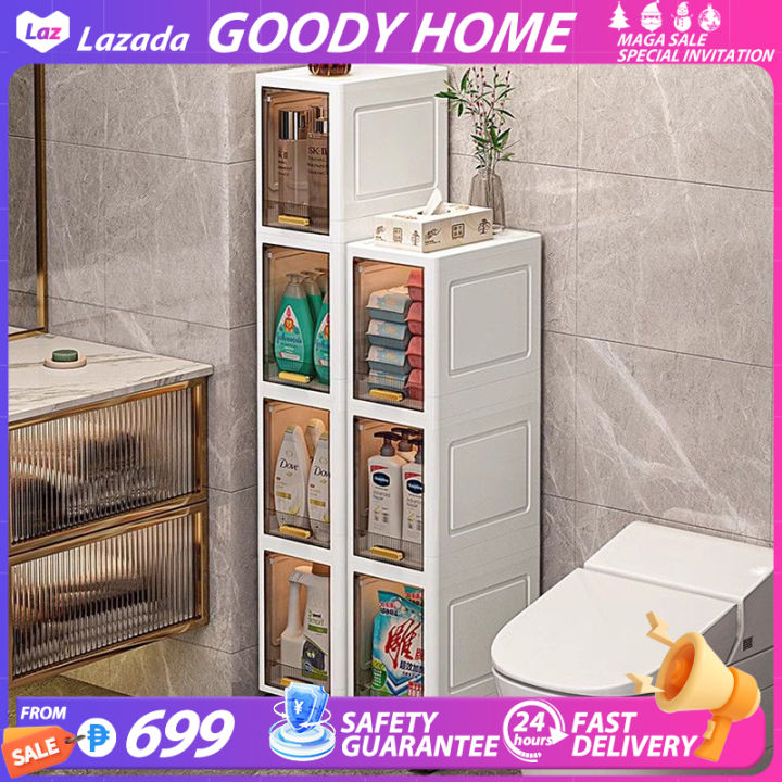 Drawer Cabinet 20cm Wide Gap Storage Cabinet Slim Drawer Cabinet With ...