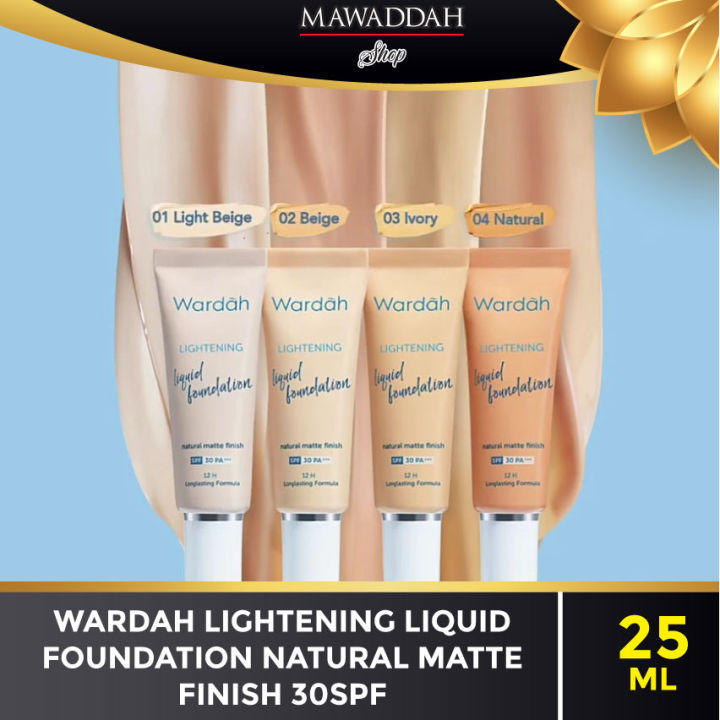 Wardah Lightening Liquid Foundation | Lazada