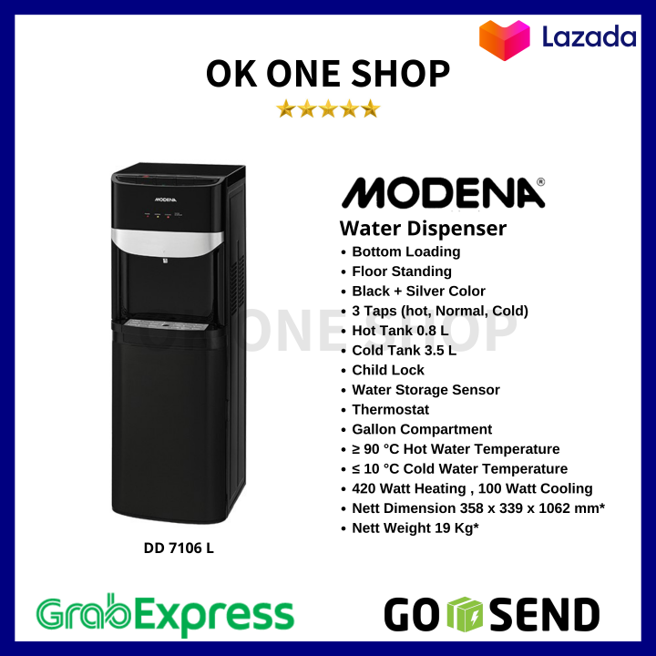 Modena Dispenser DD 7106 L - Galon Bawah | Lazada Indonesia